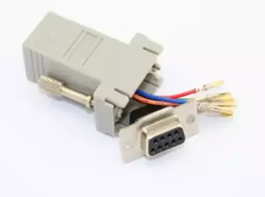 High Quality Db9 Female To Rj45 Female Db9 To Rj45 Adapter Connector ...