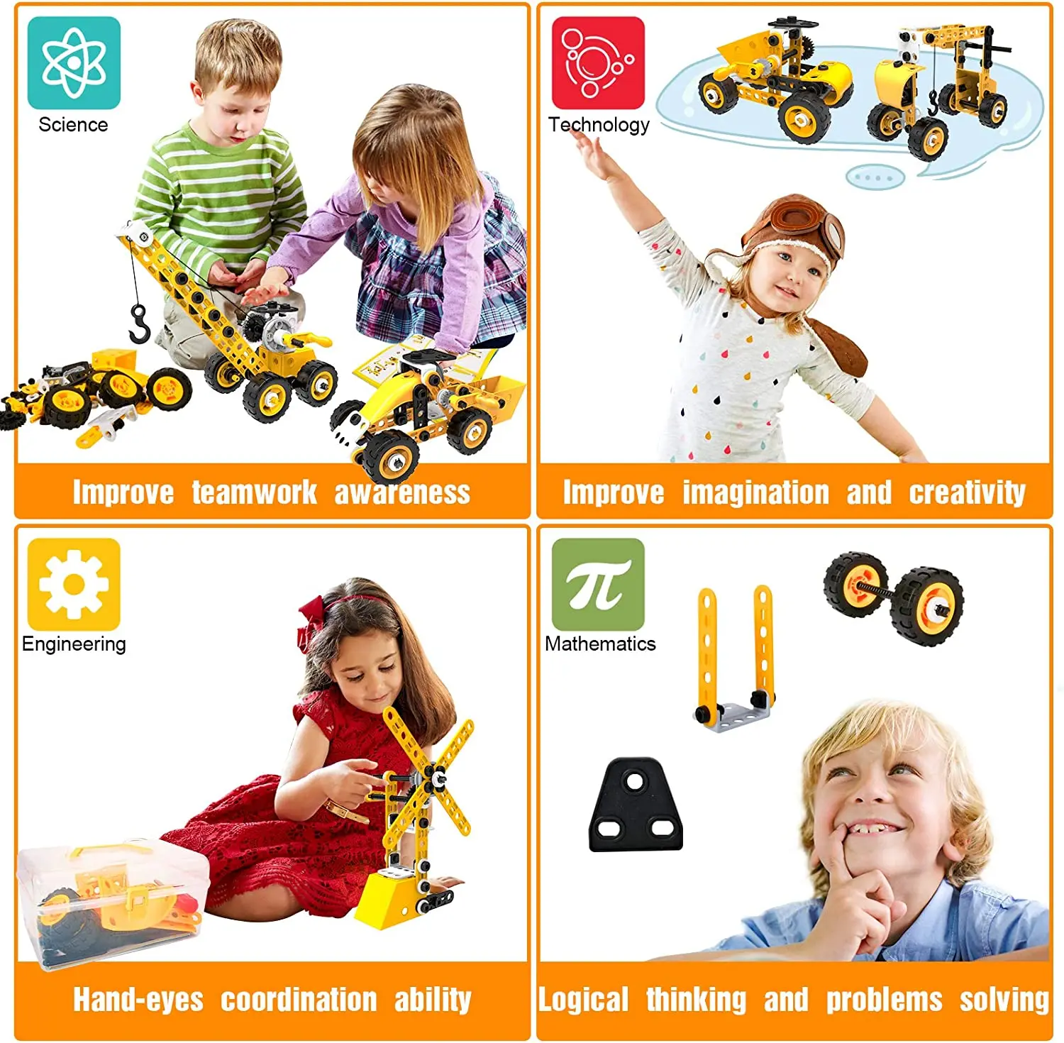 Hot Sale Kids STEM Toys - Educational DIY Building Kits