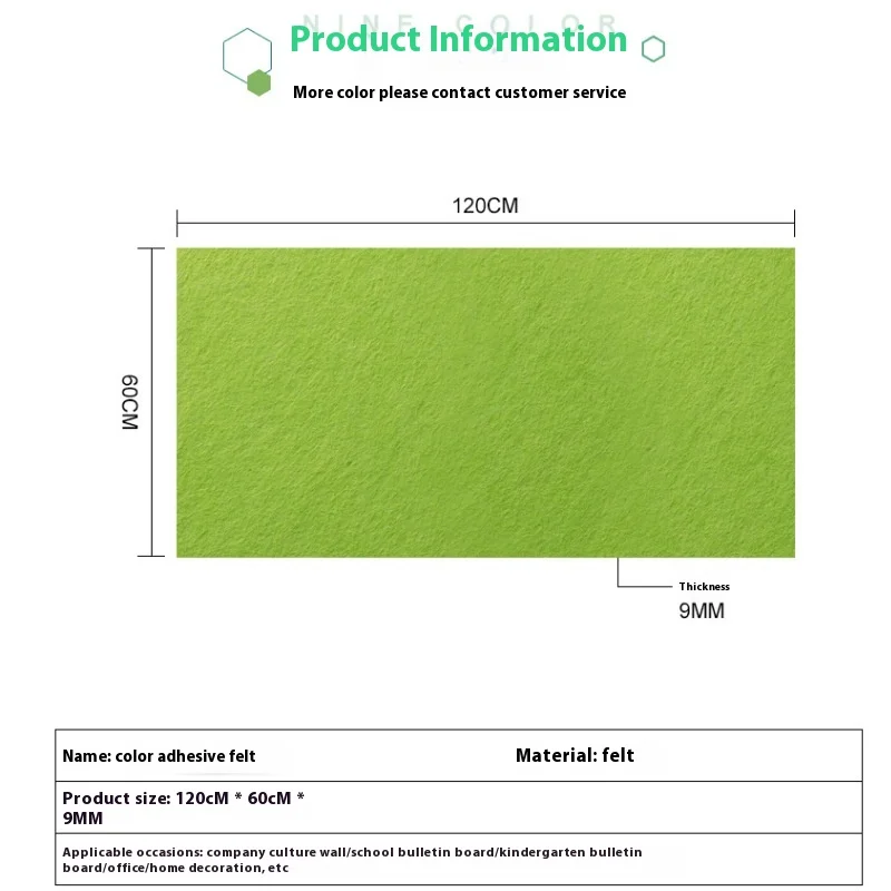 Felt Message Board for Kindergarten Fillet Work Photo Wall Background ...