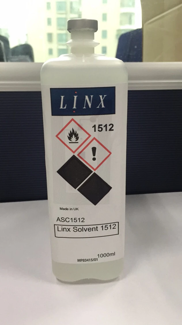 Linx 8900 Solvente 1512 Para A Impressora Jato De Tinta De Venda Quente ...