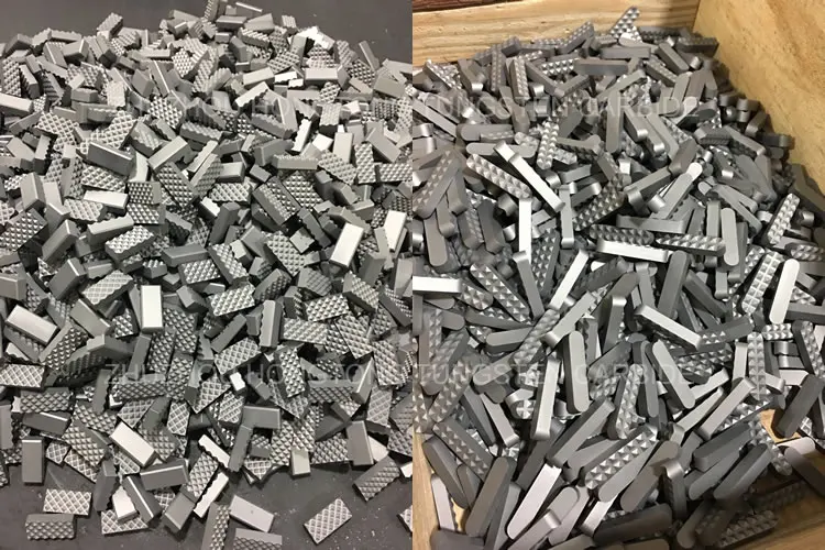 Cemented Carbide Gripper Inserts for Chuck Jaw in Diamond Drilling