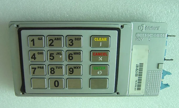 Atm Machine Parts Ncr Epp4 Keyboard 4450701328 445-0701328 - Buy Ncr ...