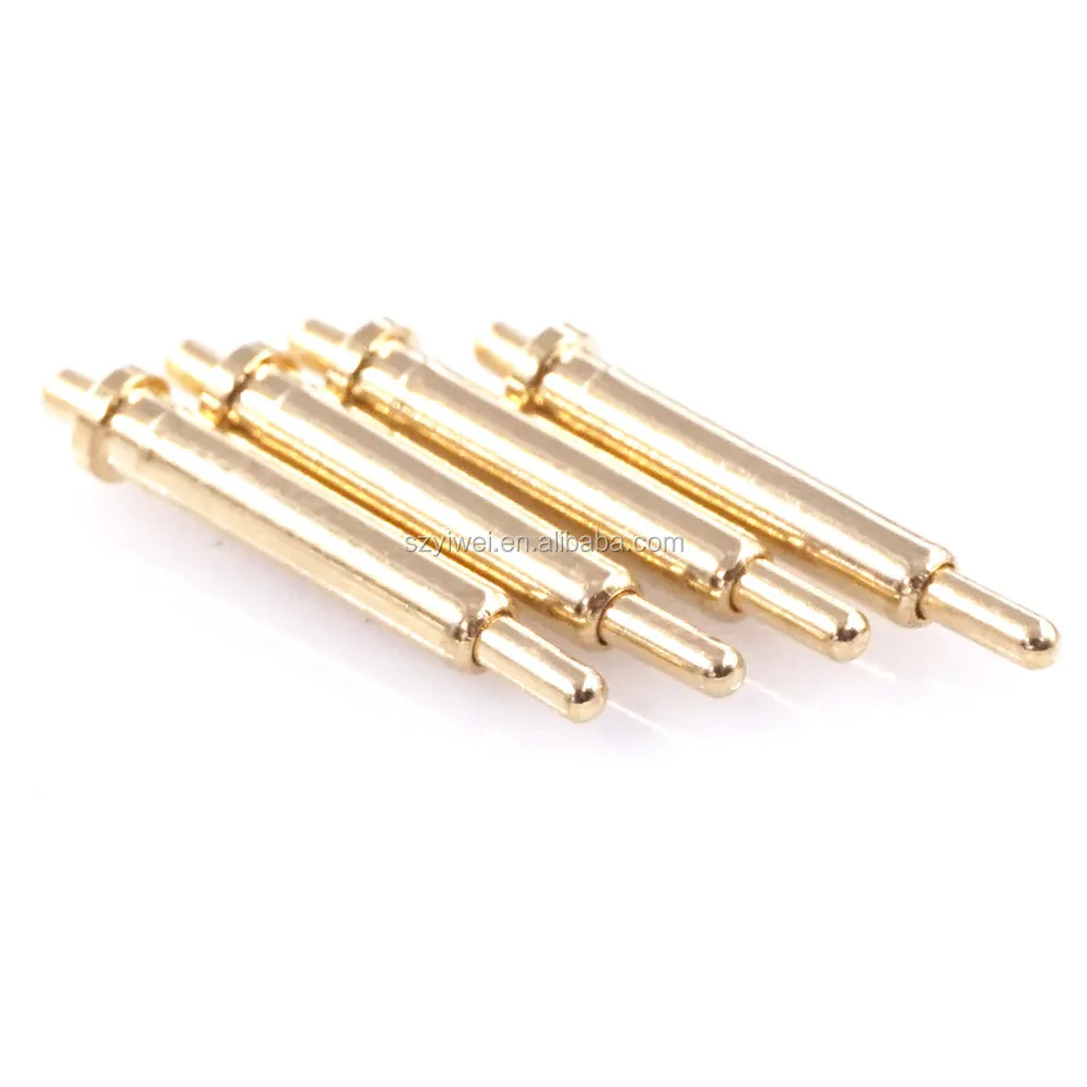 Floating Double Head Pogo Pin Connector 12.5 Mm Height Dual Spring ...