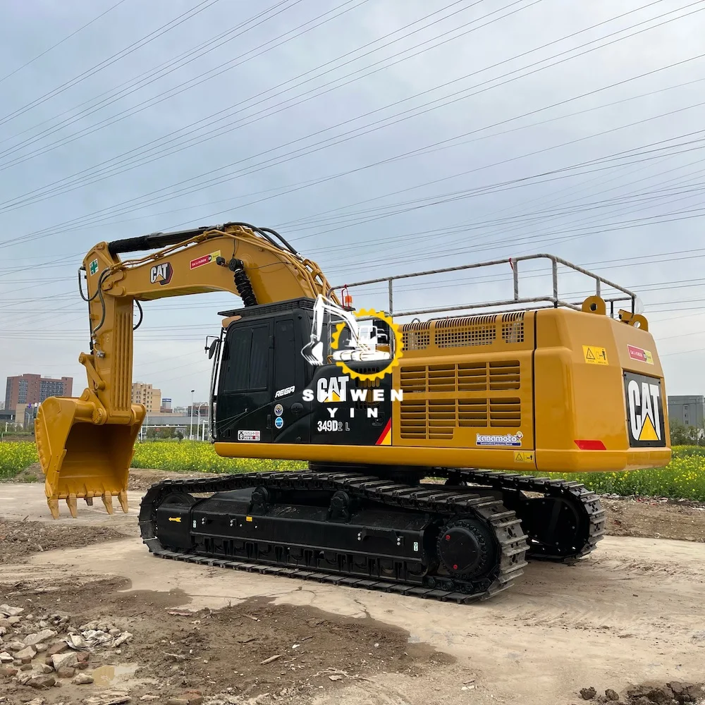 Used Cat 349d Excavator,Excavadora Caterpillar 320 340 349 350 336 ...