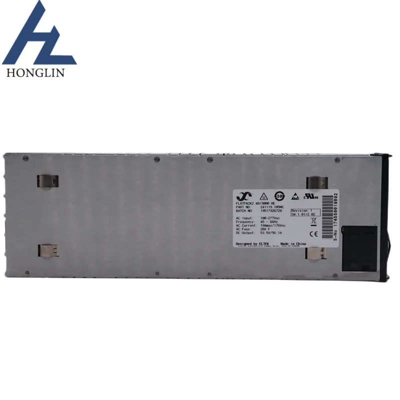 Eltek Flatpack2 48/3000 He Telecom Rectifier 241119.105mc High Efficenct Rectifier Module 500w ...