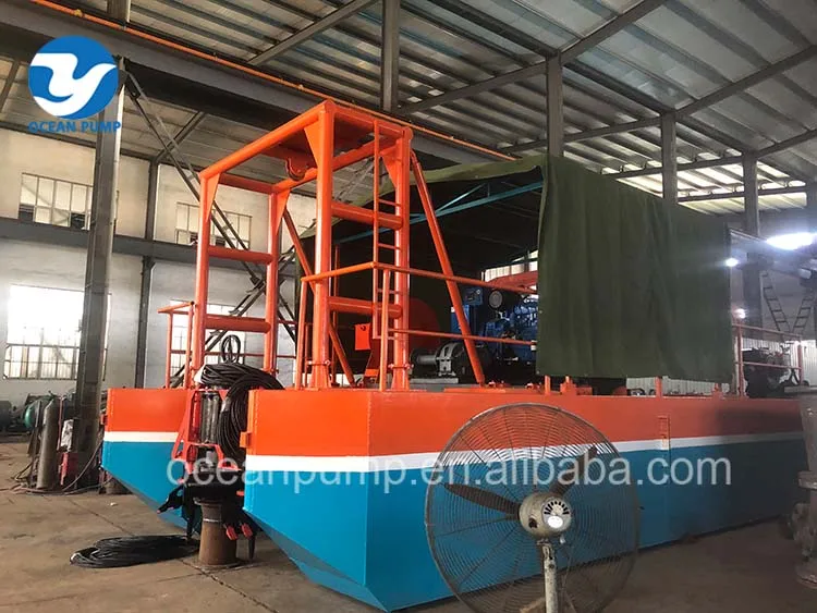 Submersible Sand Pump Dredging Pontoon for Energy & Mining - Efficient ...