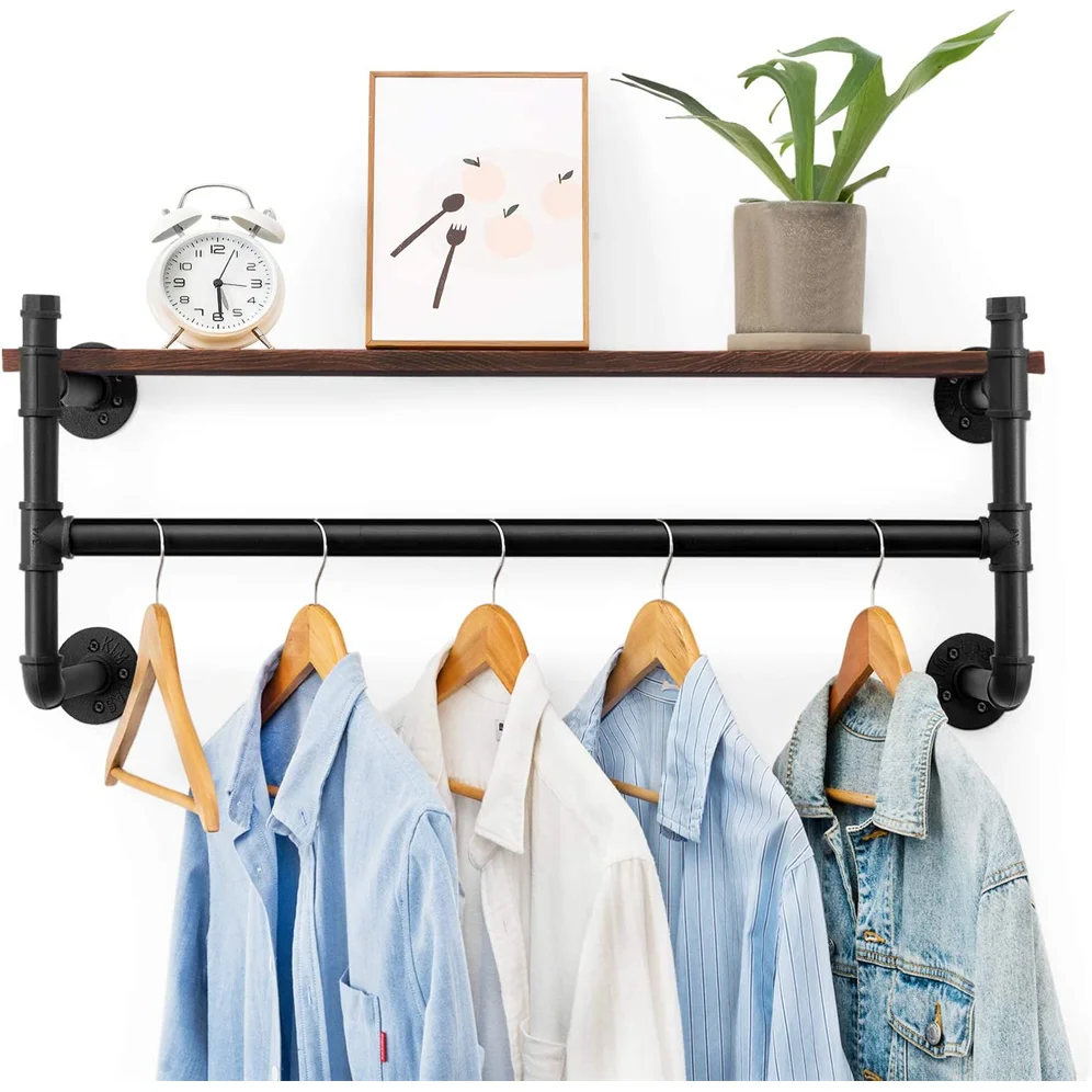 Corner Garment Rod Angle Adjustable Wall Mounted Clothes Rack Dryer ...