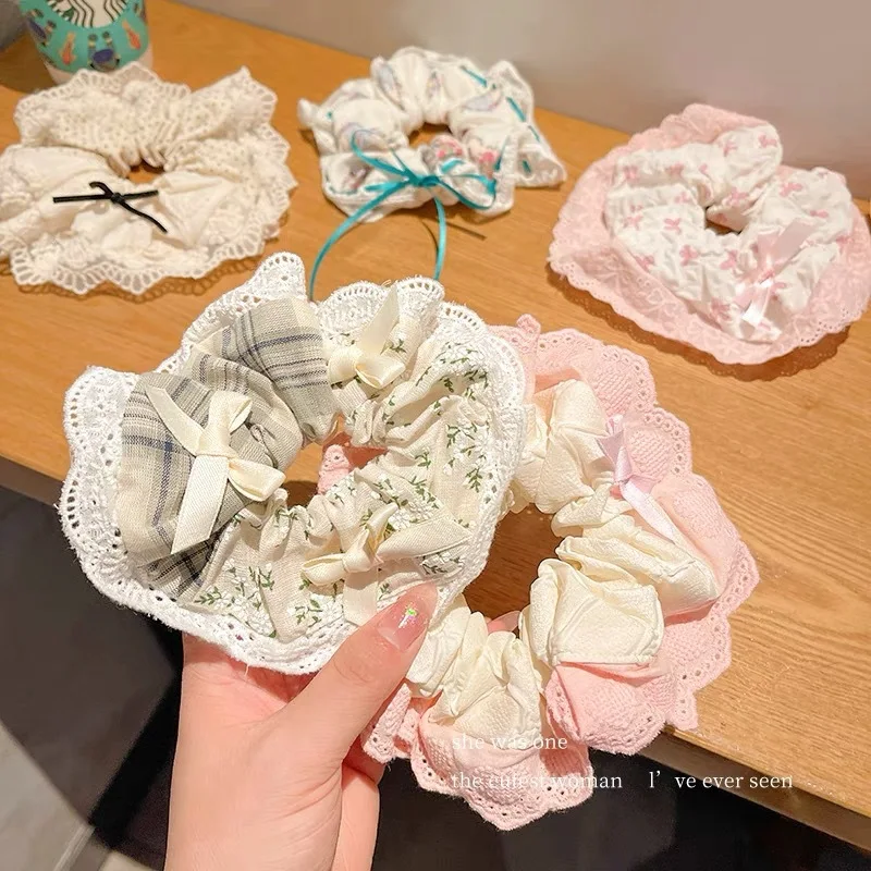 Fresh Summer Large Scrunchie Hair Accessory for Kids Super Fairy Sweet ...