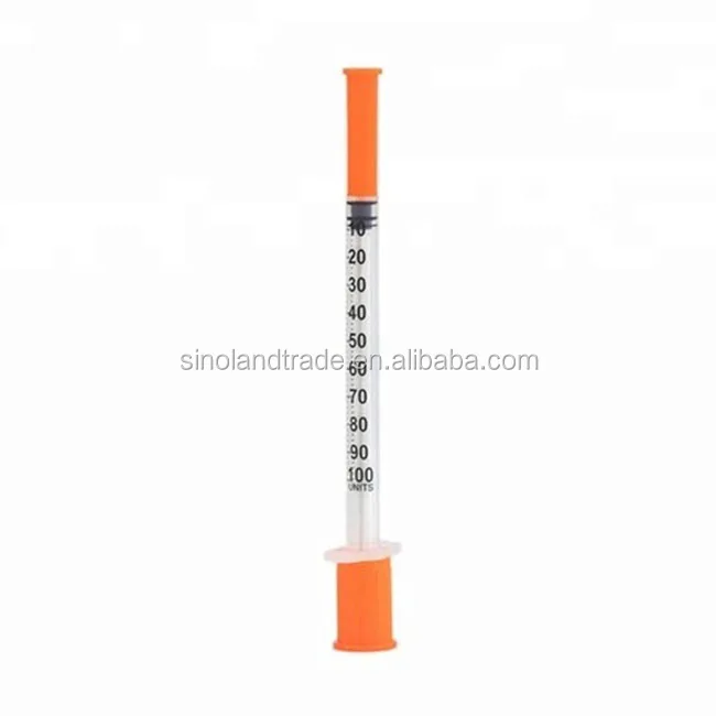 Ce Approved Medical Disposable Insulin Syringe U100 U50 U30 For ...