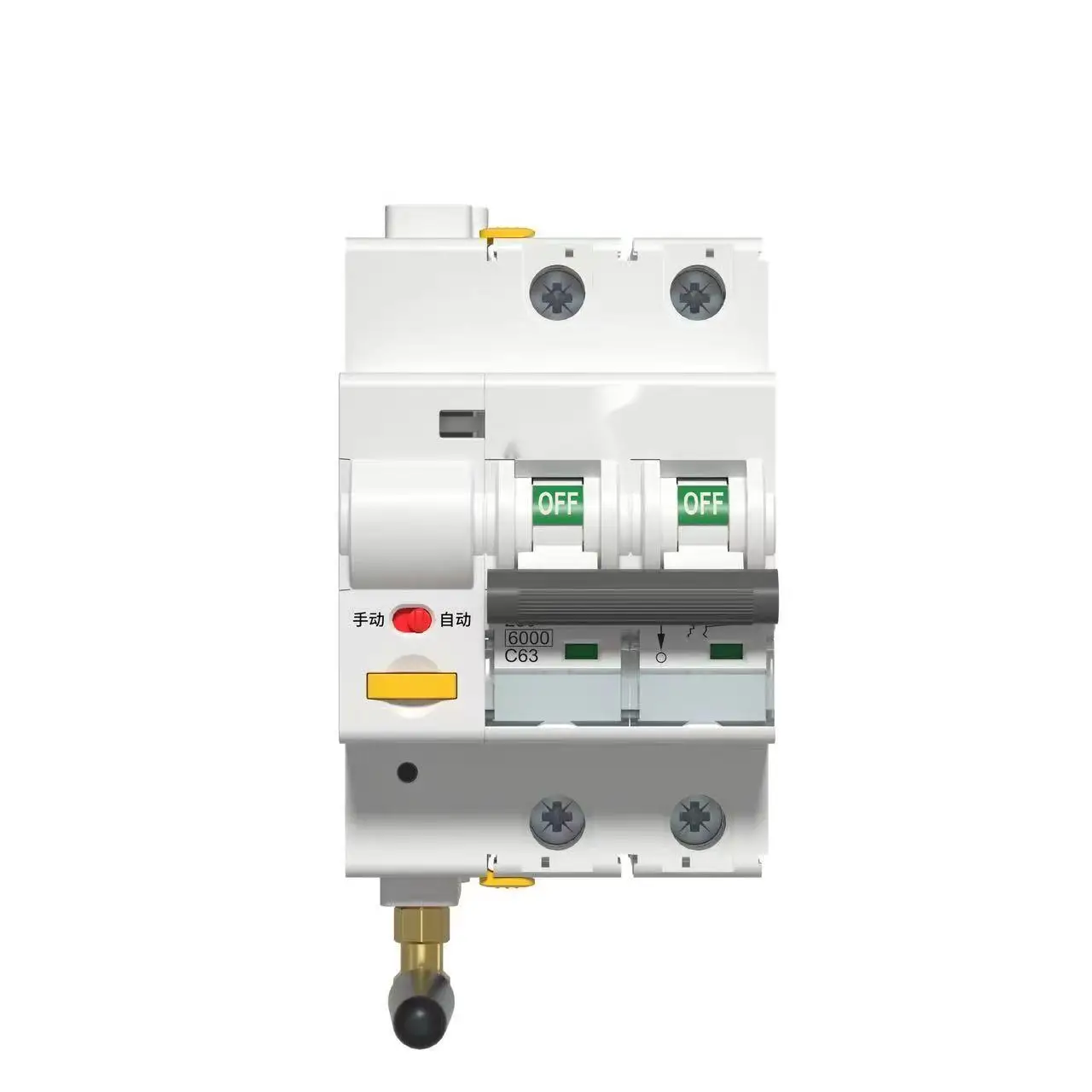 Three Phase 4p Modbus Rs485 Circuit Electricity Breaker 63a - Buy Three ...