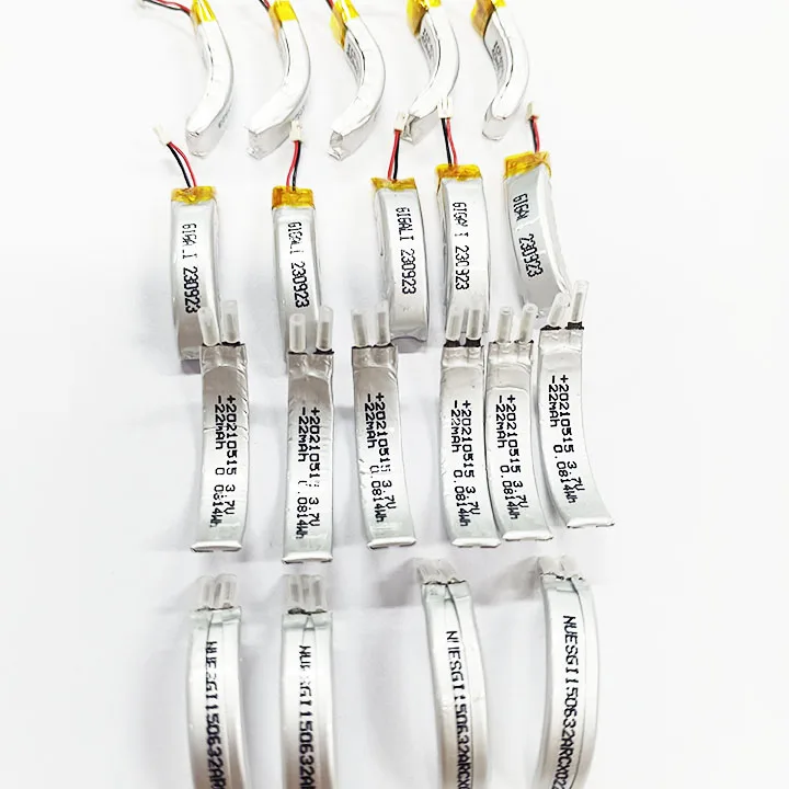 Jingyu Customized Arched Li-Po Cell 600mah - Flexible Battery