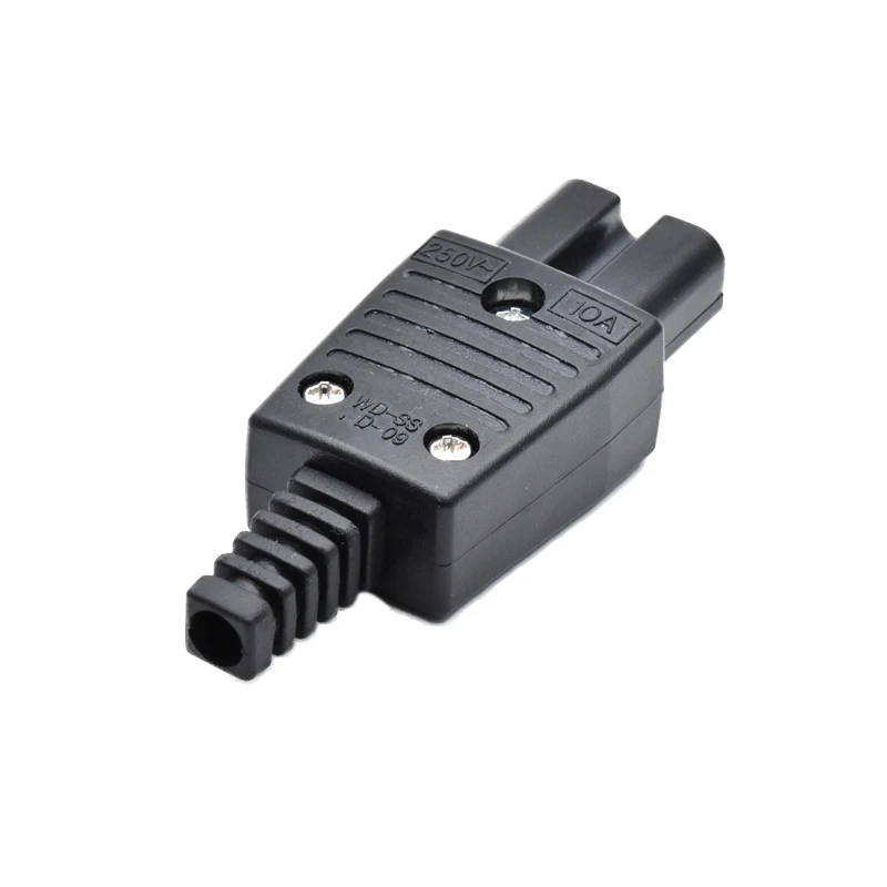 Iec C15 C14 Power Connector 10a 3 Prong Electric Plug Adapter Female ...