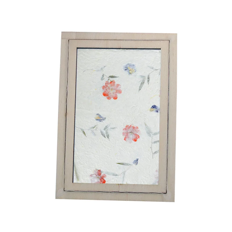 DIY Handmade Paper Making Frame Screen Scrapbook Paper Crafts Materials ...