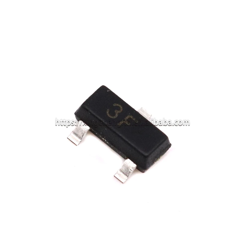 BC857B Transistor - PNP, SOT-23, 0.1A, 45V for PCB Mounting