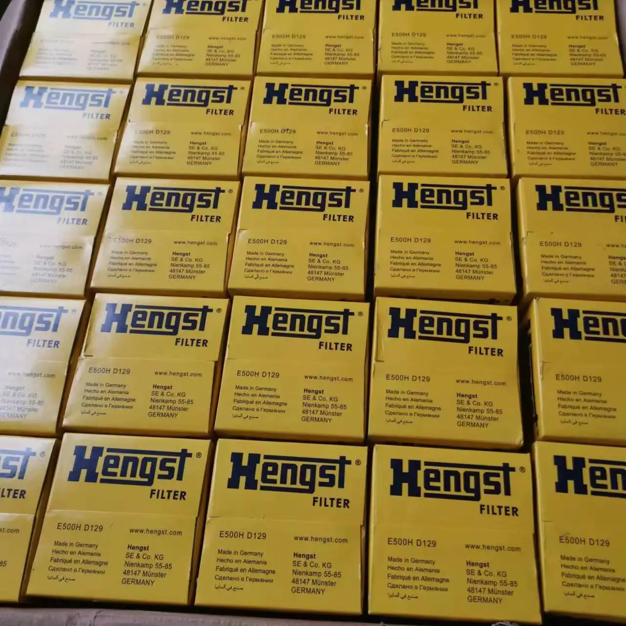 Truck Engine Oil Filter Fuel Filter E500kp02d36 E422h03d86 For Hengst ...