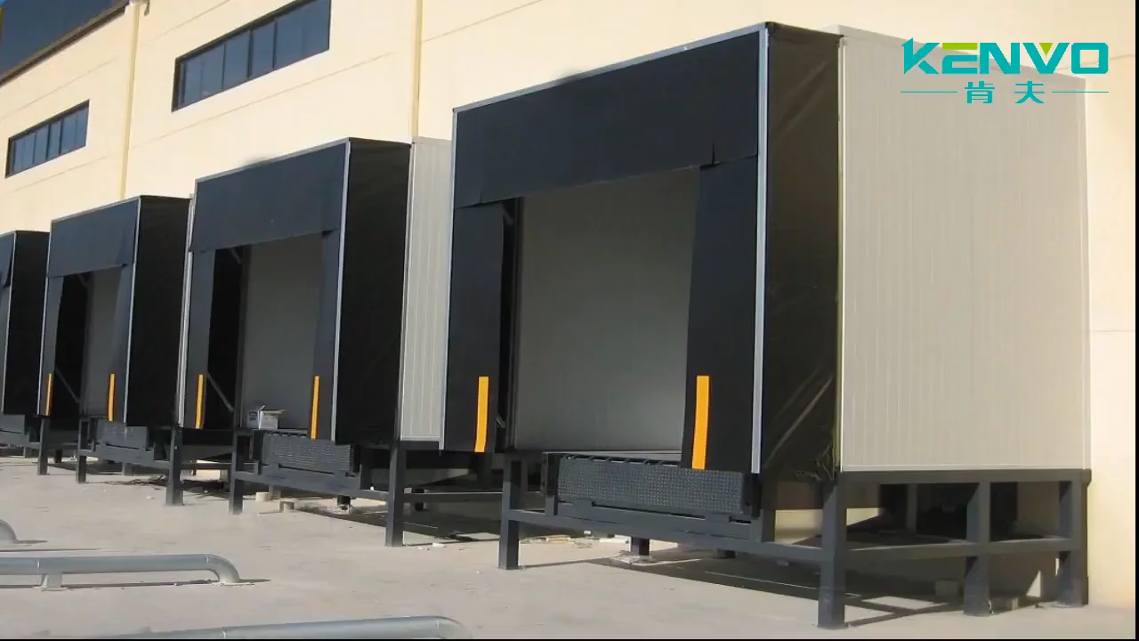Good Quality Loading Bay Flap Container Retractable Dock Door Shelter ...