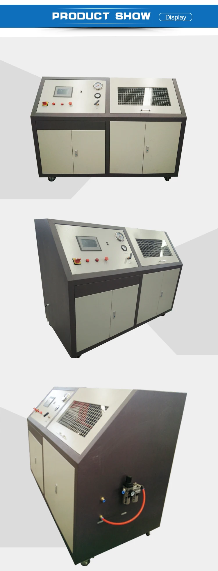 High Pressure Burst Test Station System For Metal Cylinders With ...