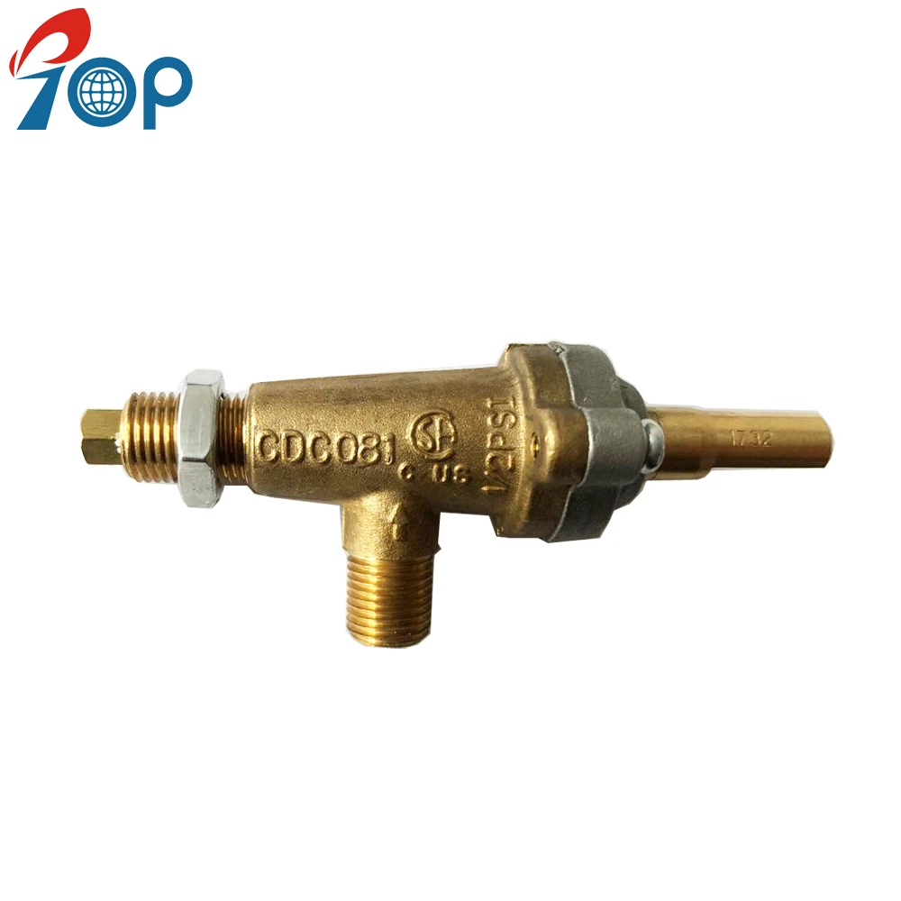 CE CS A Certified Main Burner LP Gas Brass Valve for Gas Grills