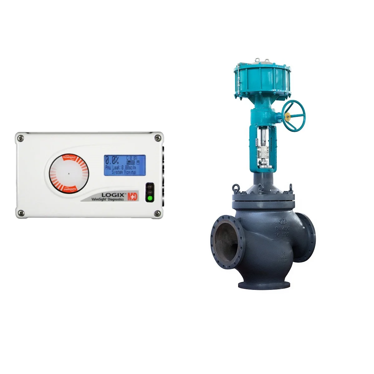 China Brand Control Valve With Flowserve Valve Logix 520md Digital ...