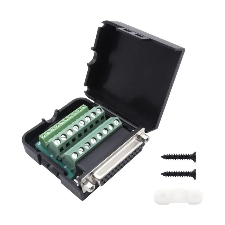 High Quality DB25 D-SUB 25pin Breakout Board connector Female Nut type ...