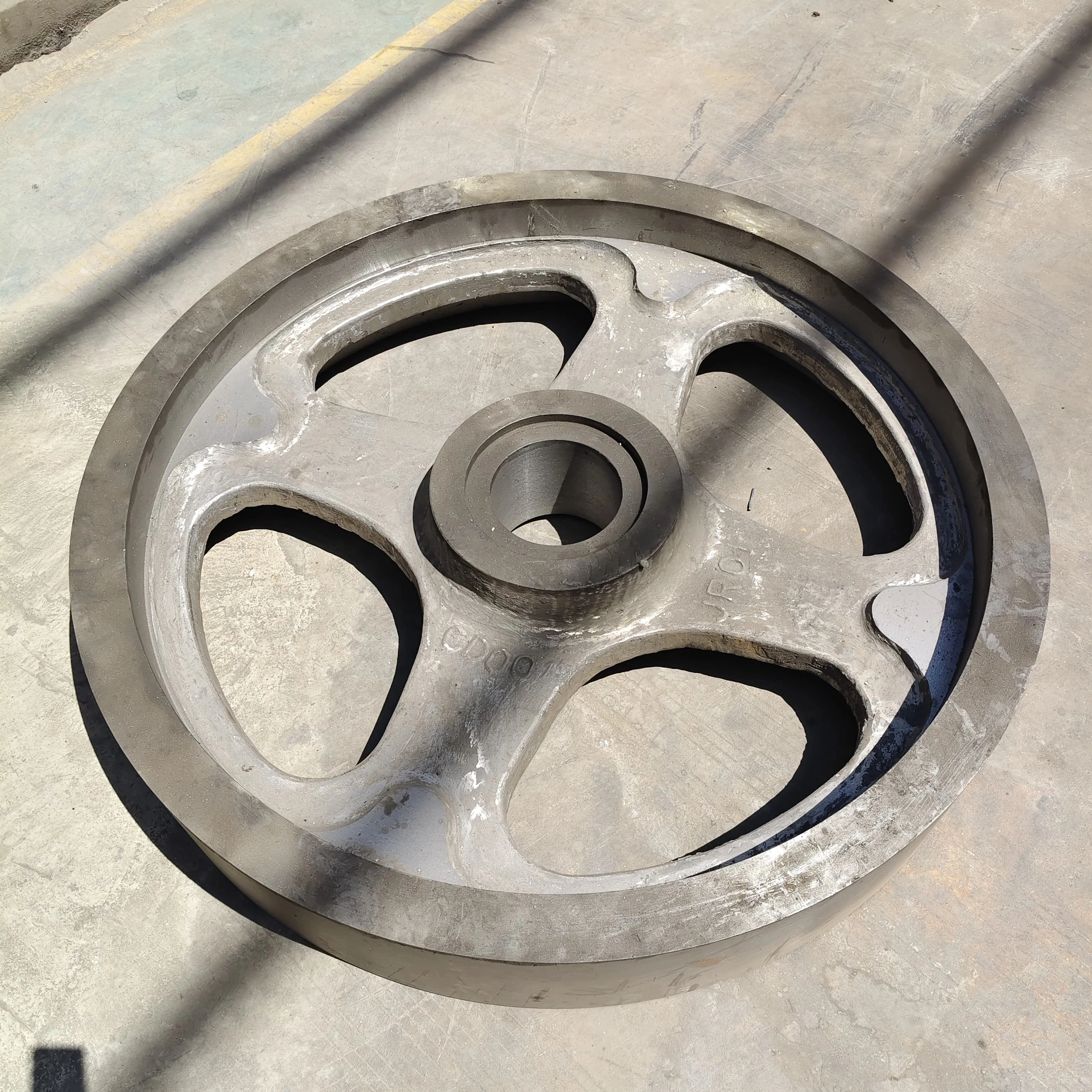 Heavy Duty Industrial SG Iron Flywheel Precision Casting for Industrial ...