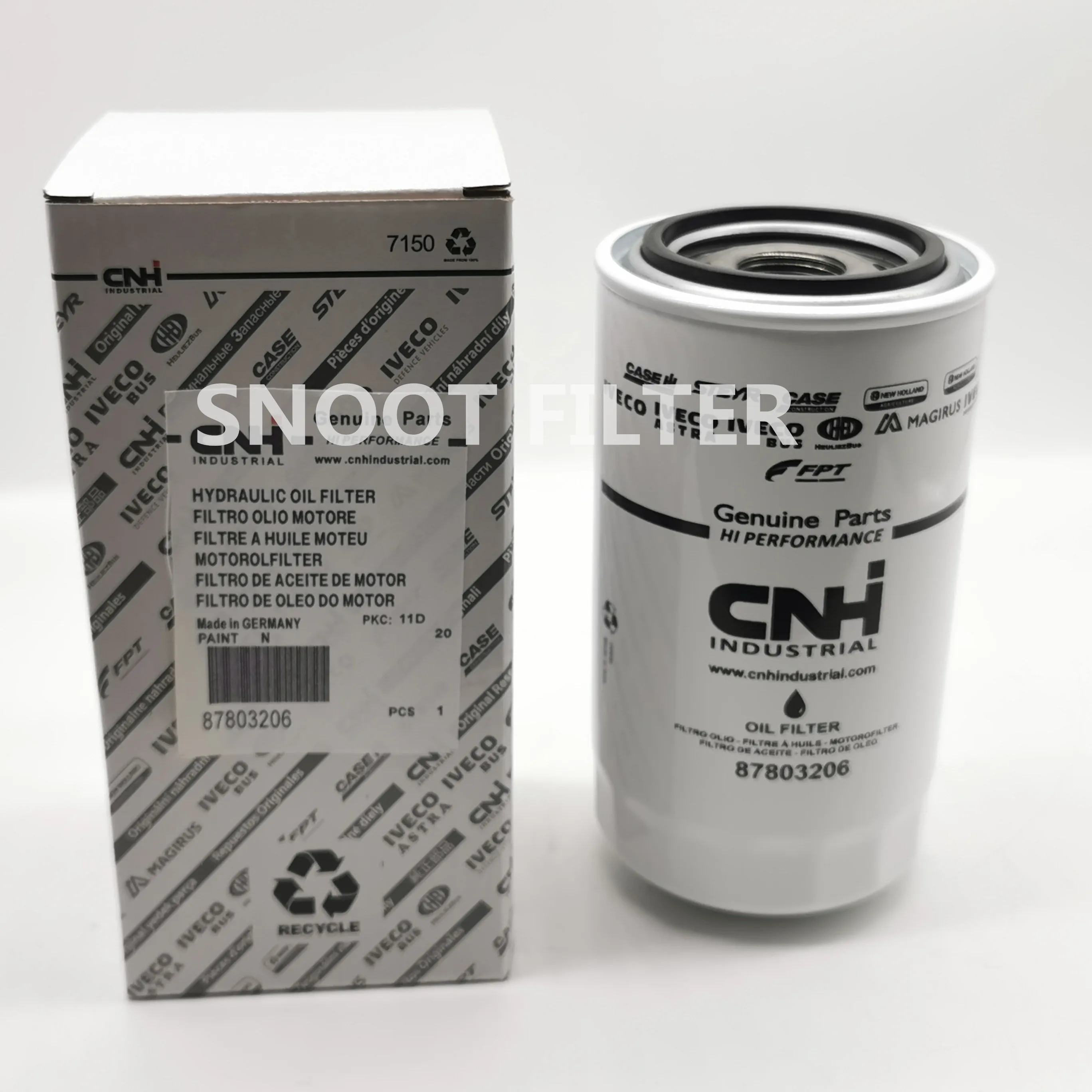 Agricultural Machinery Engine Parts 87803206 Lubricating Oil Oil Filter ...