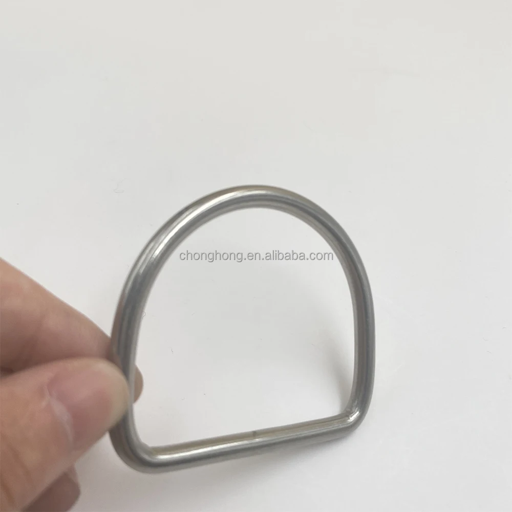 Stainless Steel Welded D Rings - 5mm x 50mm - OEM Available | Wholesale