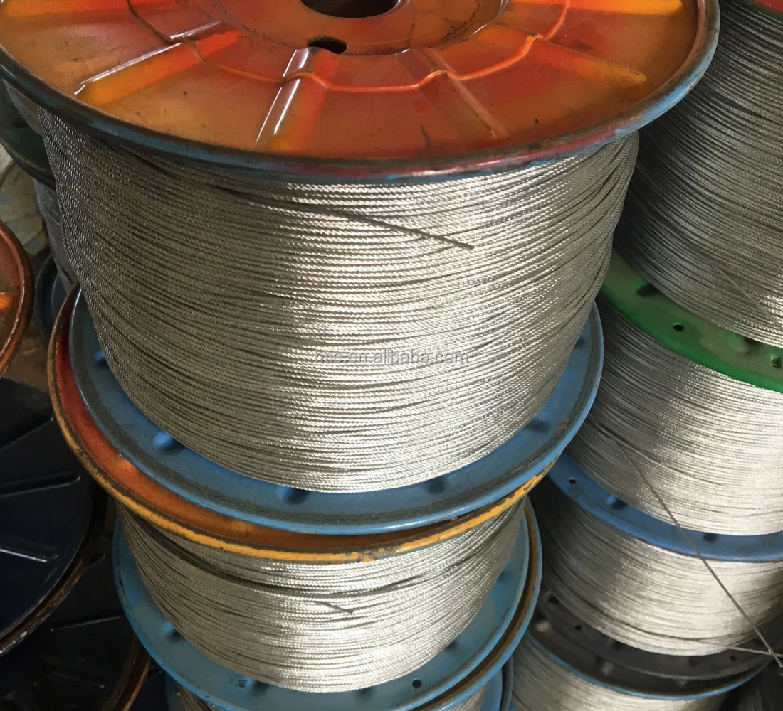 Wire Rope High Tensile Strength Heavily Hot-dipped Electrical ...