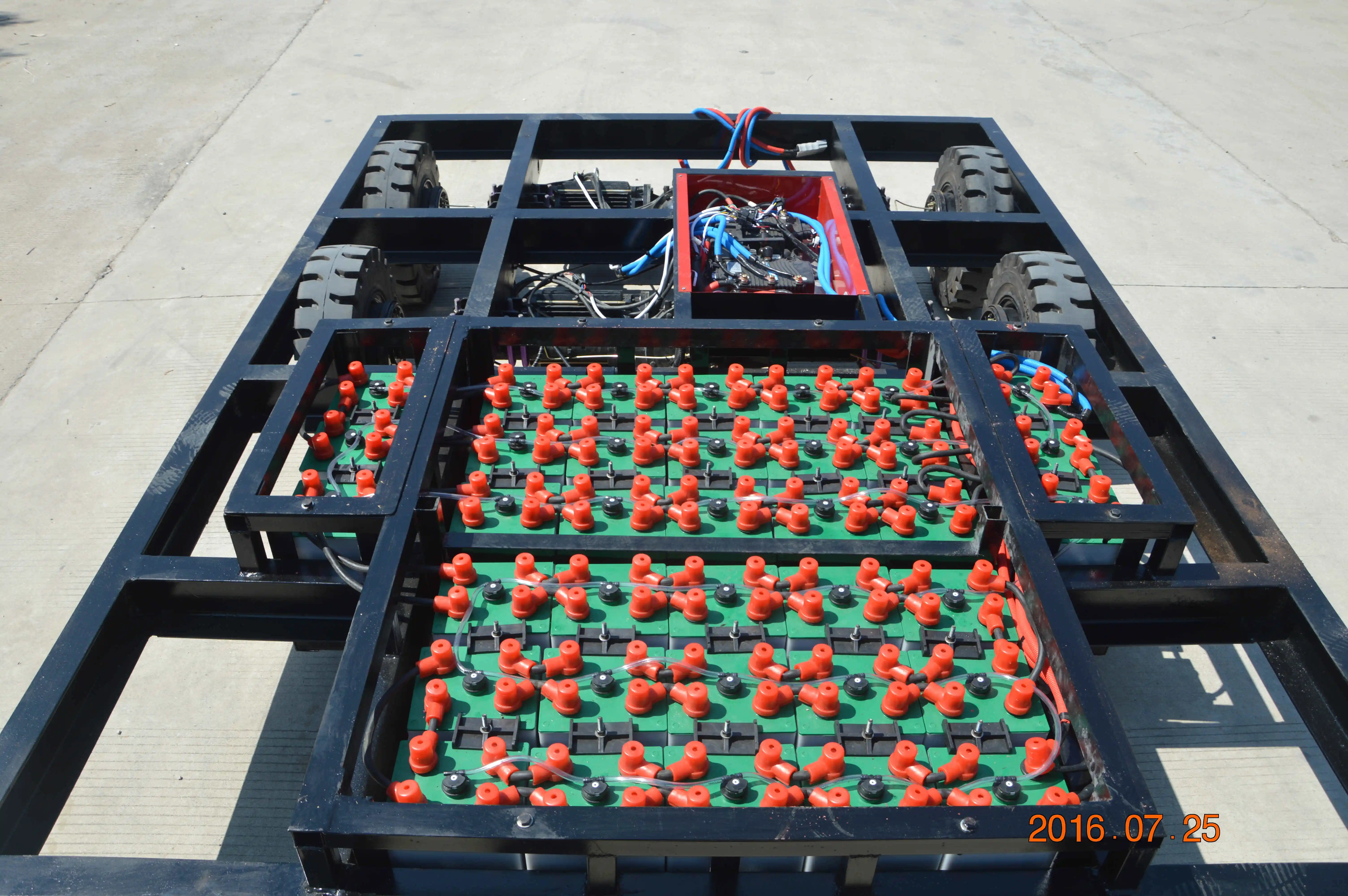 Holiday Festivals Carnival Heavy Duty Front Rear Axle Electric Parade ...