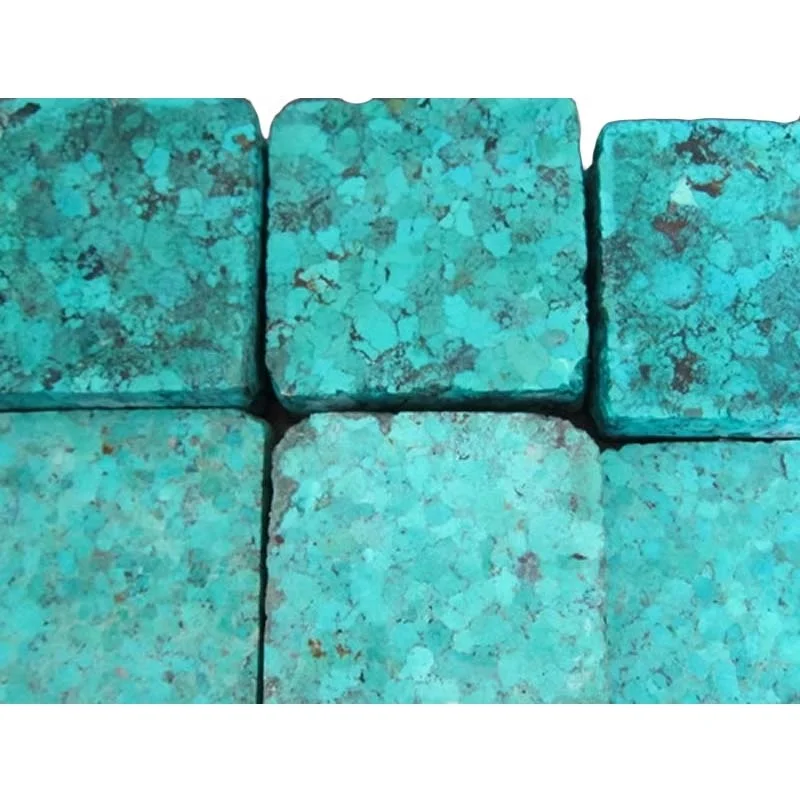Genuine Compressed Turquoise Rough Stock - Gemstone Weight 0.7kg
