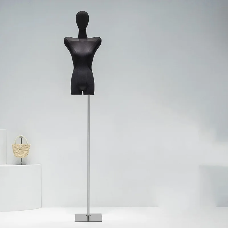 Clothing Store Shoulder Mannequin Female Large Flat Shoulder Shop Upper ...