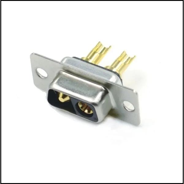 D-SUB 2V2 Female High Power Connector - Straight Gold Pin