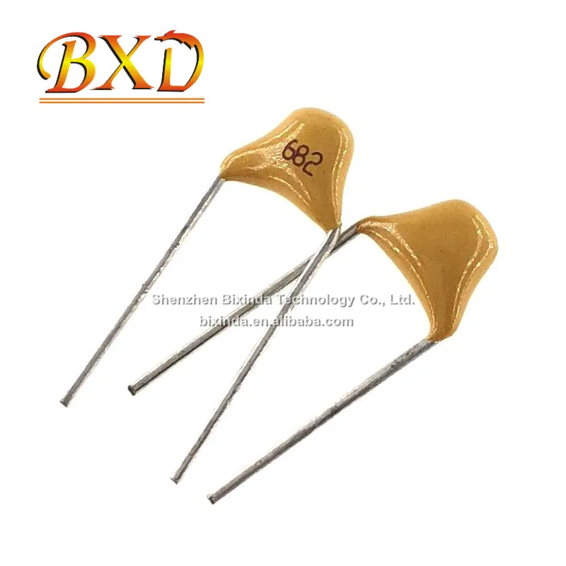 Monolithic Capacitor 682 Ct4 682m 682k 6.8nf 0.0068uf 50v Pin Pitch 5 ...