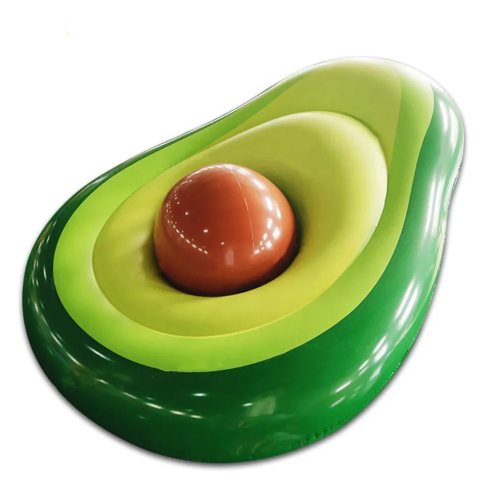 Avocado Swimming Pool Float Inflatable Ride On Pool Raft Floating ...