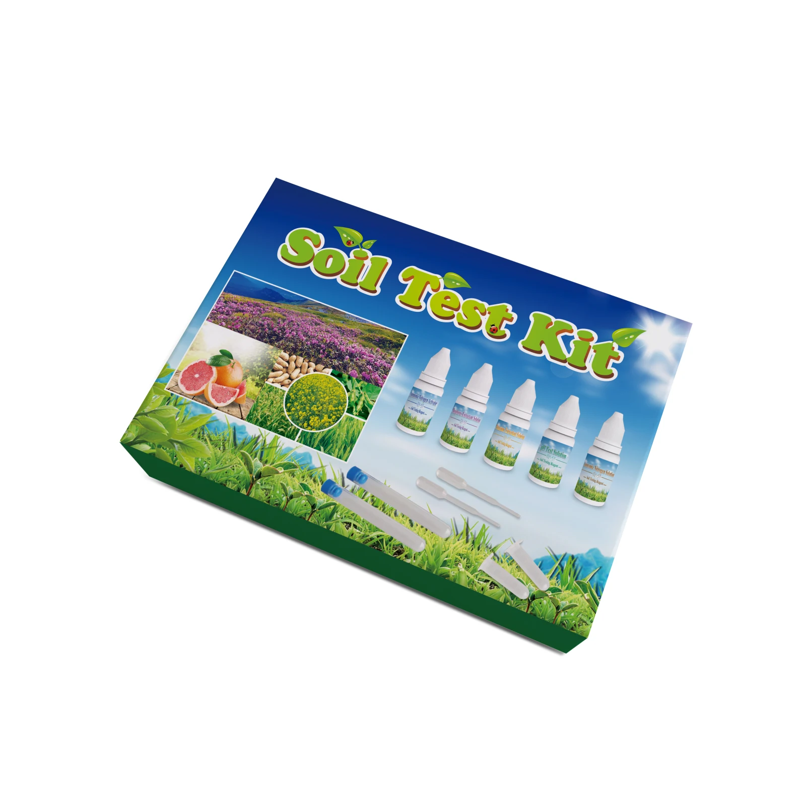 4 in 1 Soil Potassium Ammonia Nitrogen Phosphate ph test Soil Nutrition ...