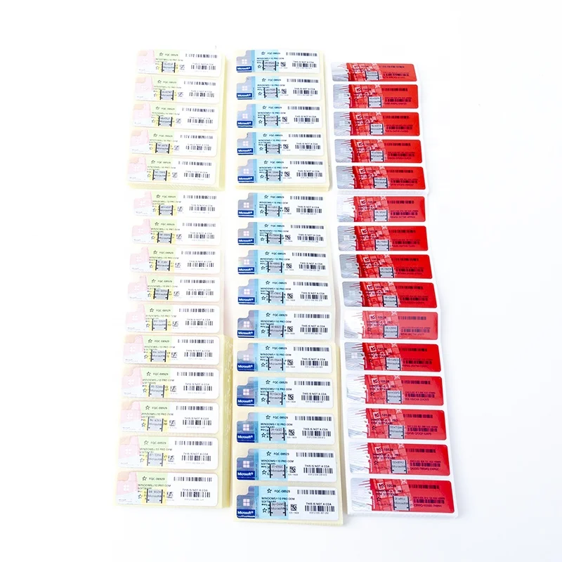Microsoft Windows 11 Pro Oem Cos Sticker Global Online Activation(1 ...