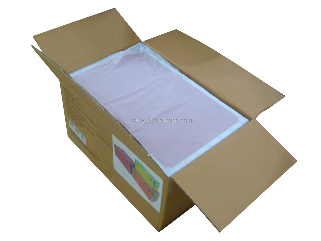 Multifunctional Large Wooden Storage Trunk Boxes Coffee Table Set for ...