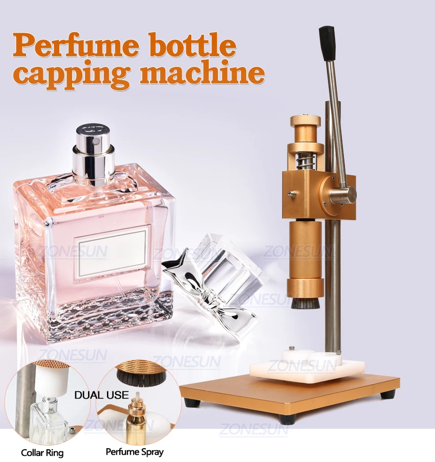 Zonesun Manual Small Bottle 12 15 18 20mm Customized Perfume Crimping ...