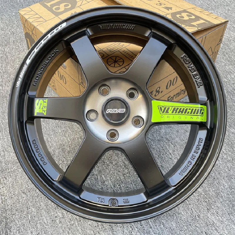 17x7.5 18x8 Flow Formed Lightweight Te37 Is Suitable For Various Car ...