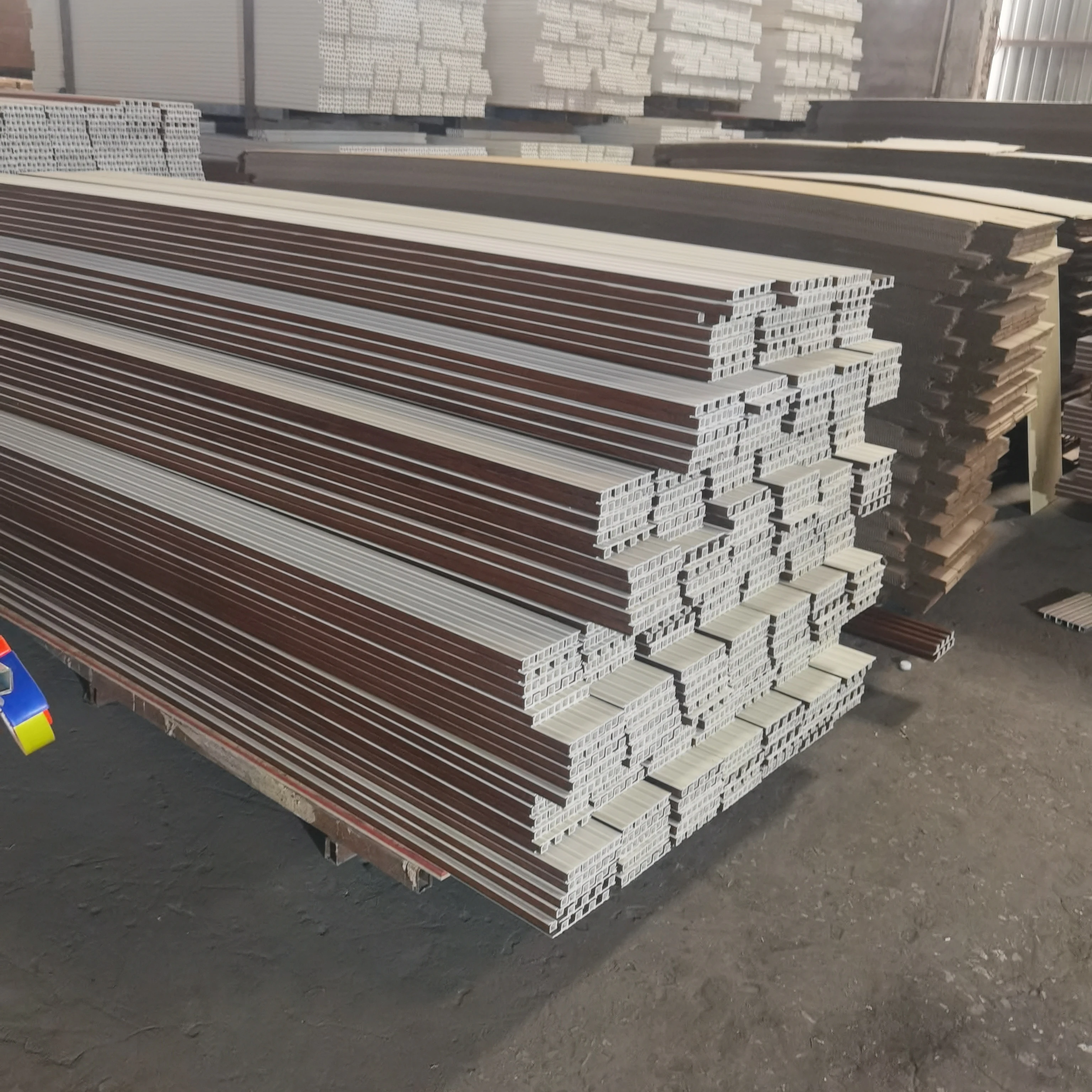 Interior Wpc Panel Insulated Office Ceiling Half Round Interior Wpc ...