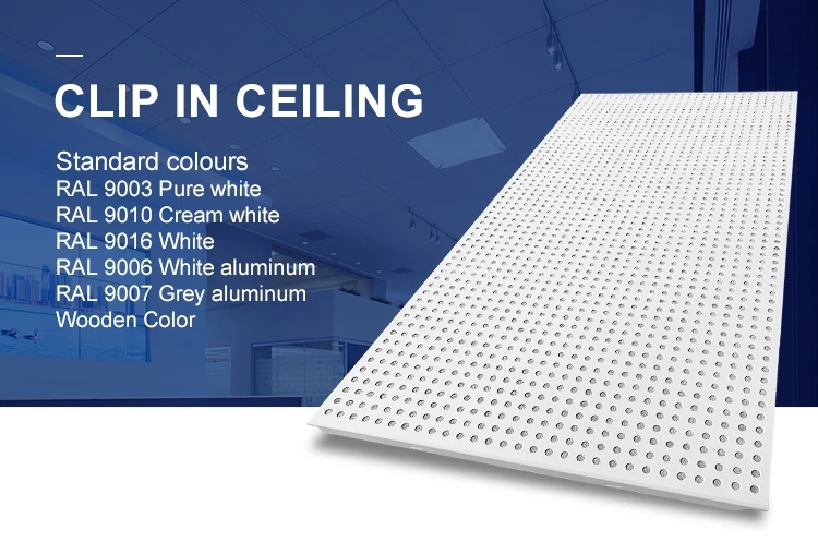 Perforated Metal Ceiling Panels - Durable & Stylish