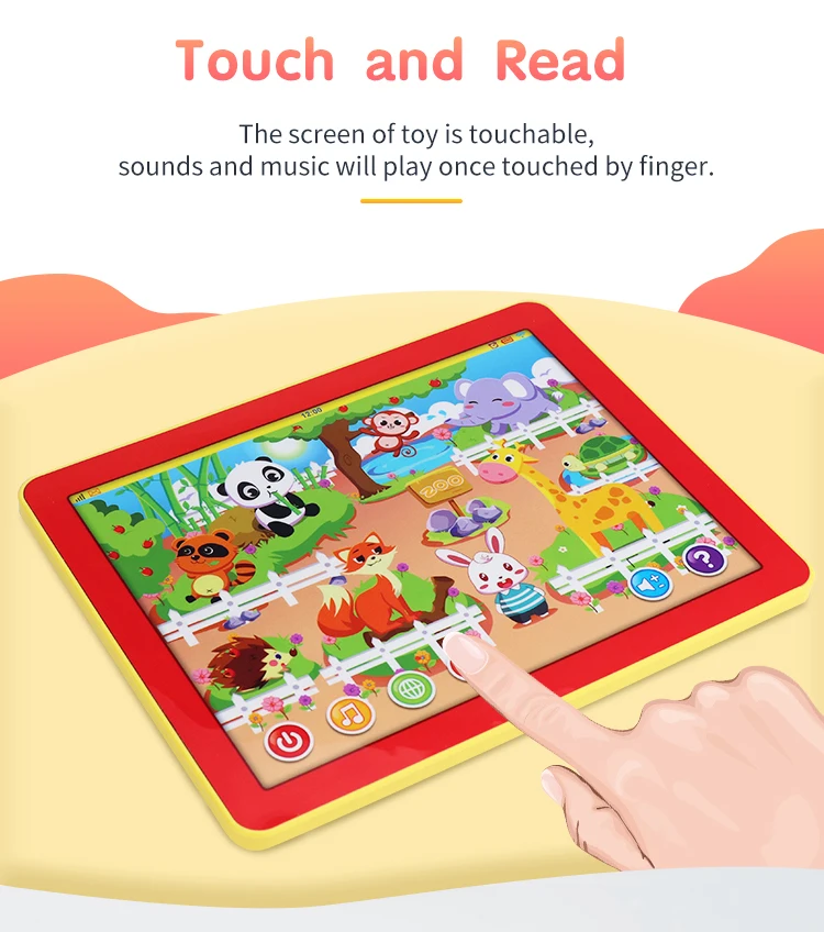 English Zoo Smart Learn Tablet Preschool Stem Kids Toys Educational ...