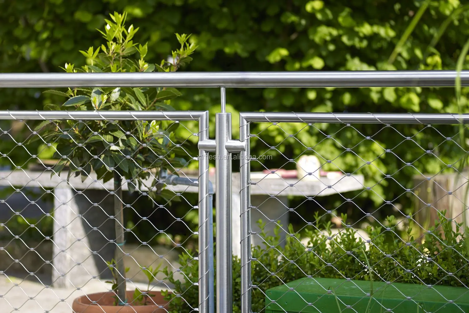 SS304 316 Stainless Steel Cable Wire Rope Mesh Cargo Net - Heavy-Duty ...