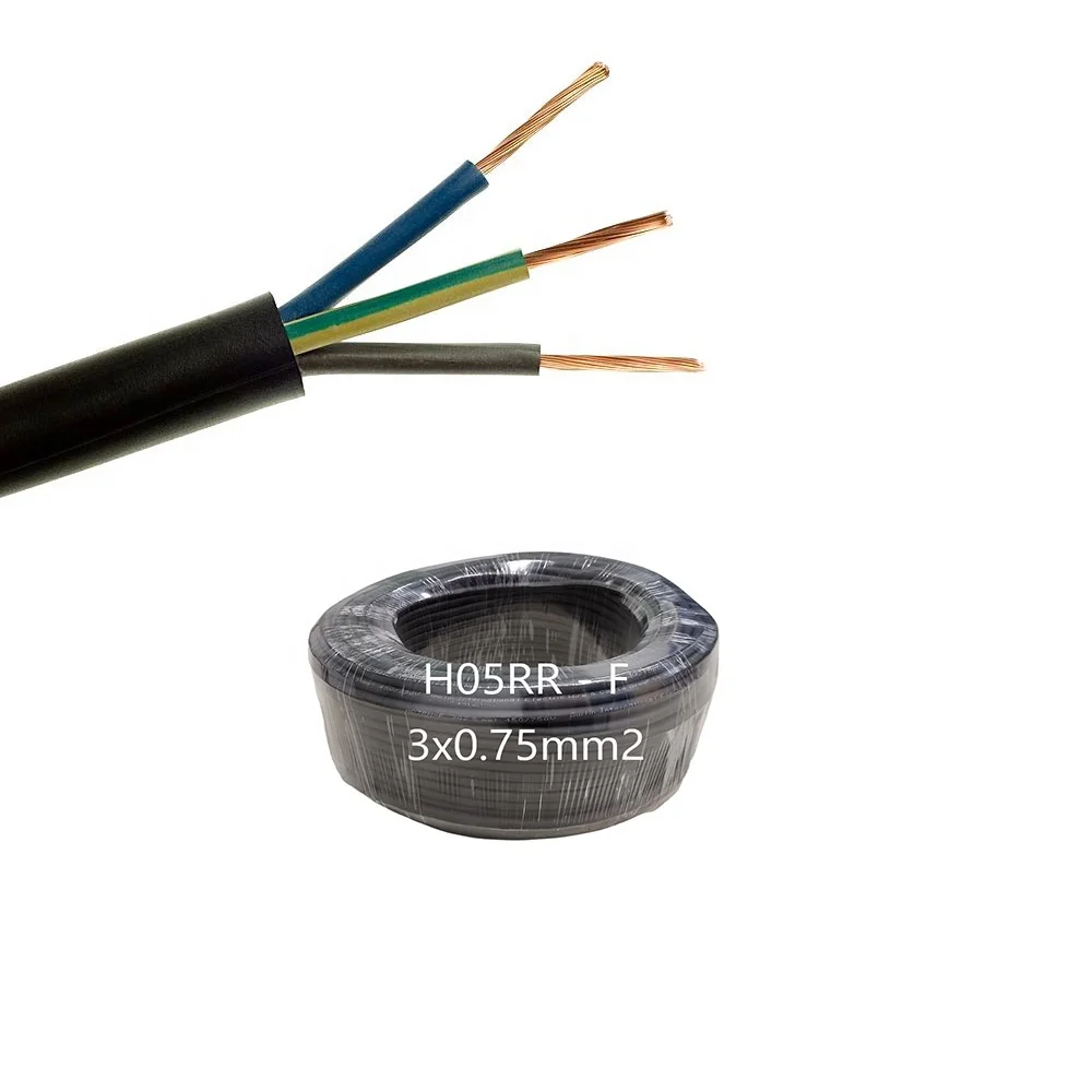 450/750v Rubber Flexible Cable H07rn-F - 3x1.5mm 3x2.5mm