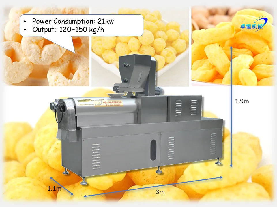 Automatic State-of-the-art Cheetos Puffed Snack Machine For Automated ...