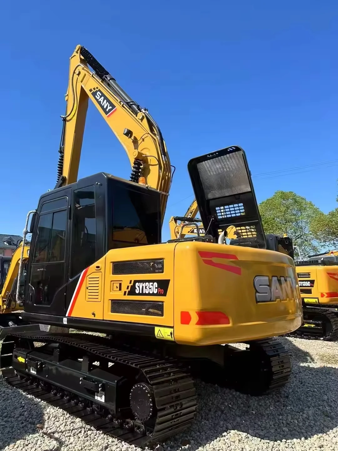 13 Ton Sany Sy135c Excavator Used Sy135 Construction Machinery ...