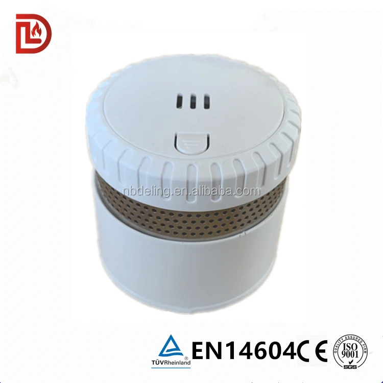 10YEAR Optical Smoke detector with EN 14604 APPROVAL &VDS 3V Battery ...