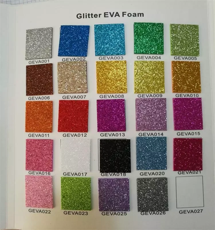 Foamiran Foamy 2mm Glitter Craft Eva Foam Sheet - Perfect for Kids ...