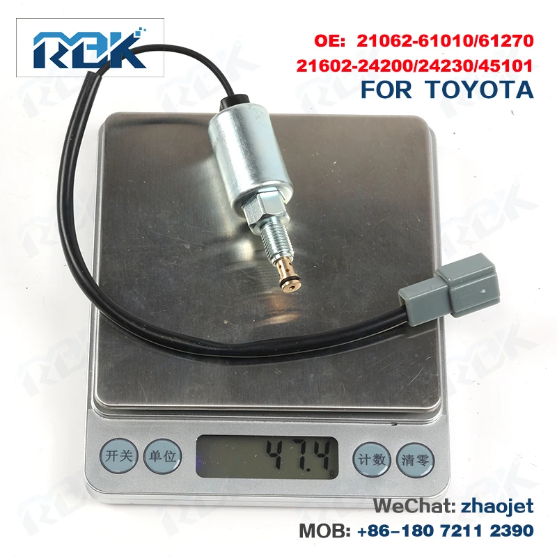 丰田电磁节流阀21062-61010,21062-25180,25101-24200,21062-24230,45101-44400 ...