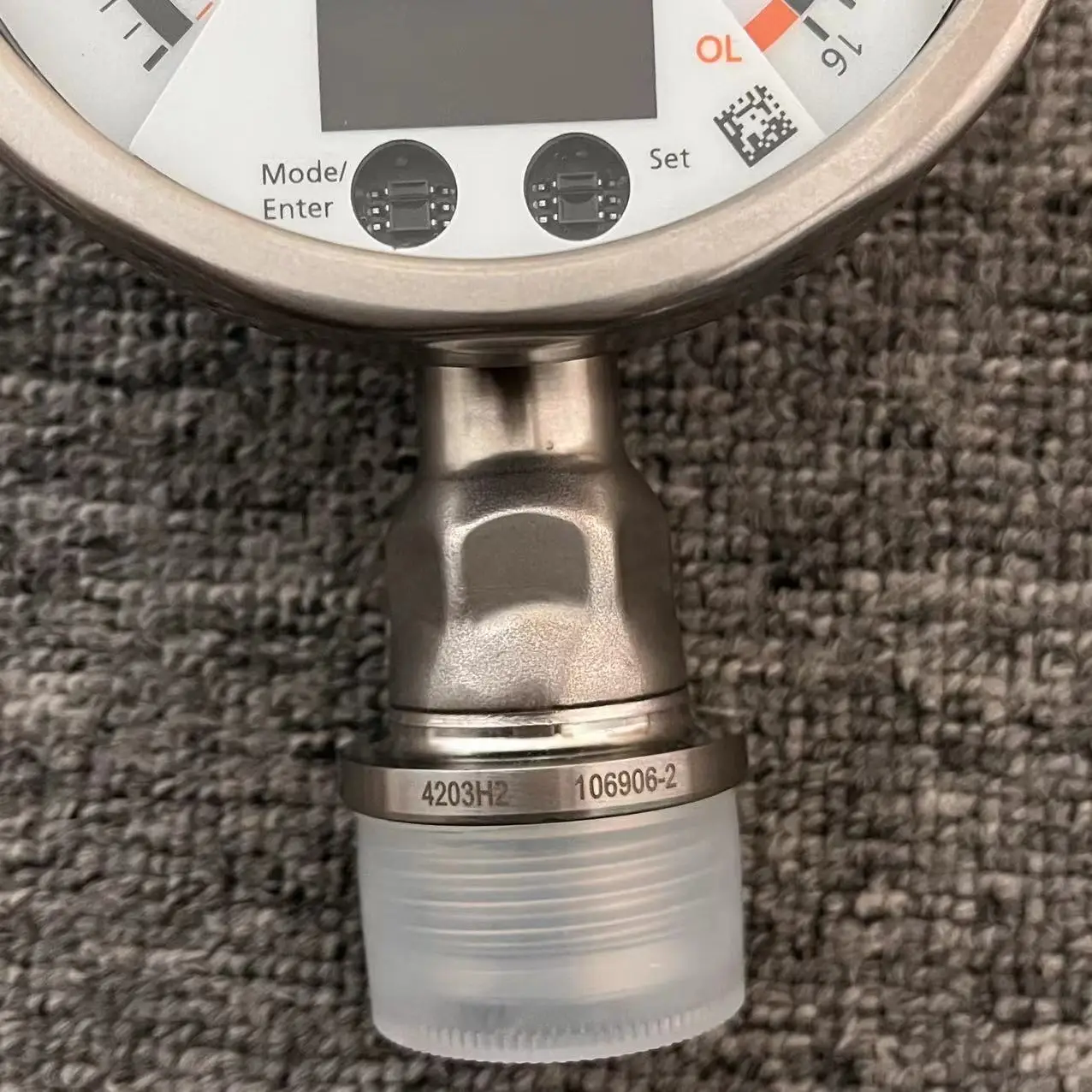 Pressure Sensor Ifm Electronic Pg2794 New Flush Pressure Sensor With ...